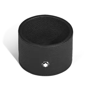Montblanc Medium Round Desk Tray - Black