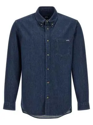 A.p.c. New Greg' Shirt - Blue