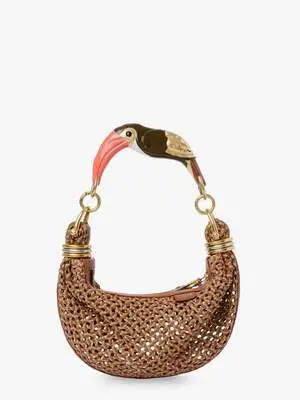 Chloé Braided Hobo Bag With Toucan Handle - Multicolor