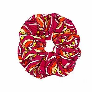 JULIA CLANCEY Supersized Raspberry Organic Martini Scrunchy - Pink