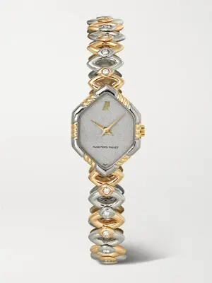 STEPHANIE WINDSOR Audemars Piguet 1980s 18k And Diamond Hand-wound Watch - Gold