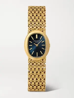 STEPHANIE WINDSOR Patek Philippe Vintage 18-karat Yellow Ellipse Watch, Ref. 4198/1 - Gold