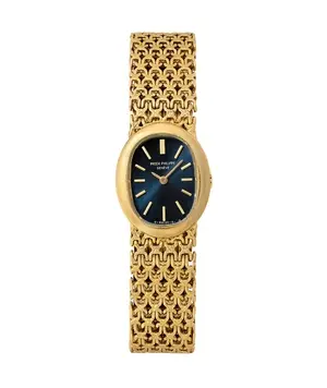 STEPHANIE WINDSOR Patek Philippe 1980s Ellipse 18-karat Watch - Gold
