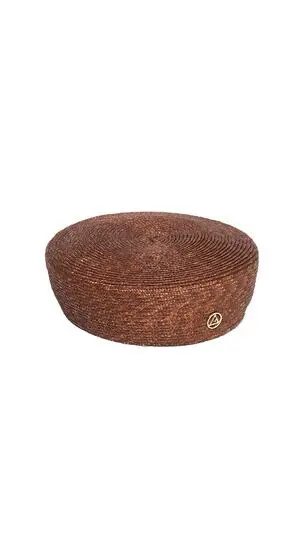 LE TRAP Paros Straw Hat - Brown