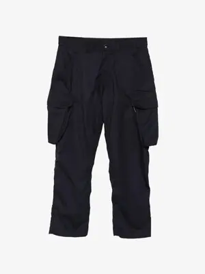 Comme Des Garçons Woven Tailored Pants - Navy