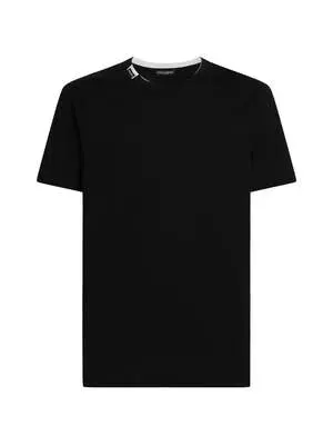 Dolce & Gabbana Short-sleeve Crewneck T-shirt - Nero