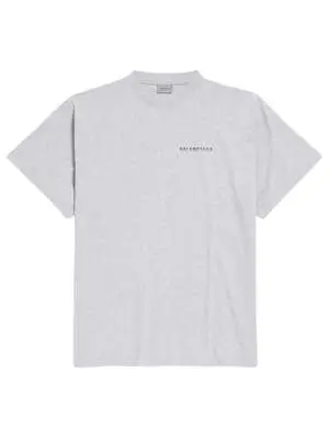 Balenciaga Oversized Cotton T-shirt - Grey