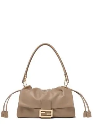 Fendi Mini Lamb Leather Shoulder & Crossbody Bag