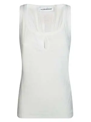 Victoria Beckham Split Tank Top - Bianco
