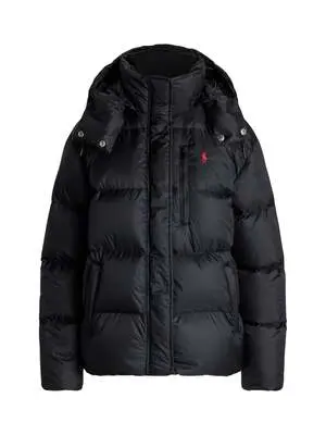 Ralph Lauren Recycled Nylon Quilted Padded Coat With Detachable Hood