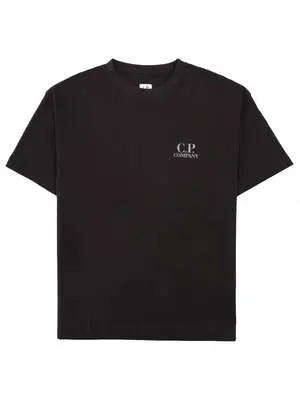 C.P. COMPANY C. P. Company Classic Cotton T-shirt For - Black
