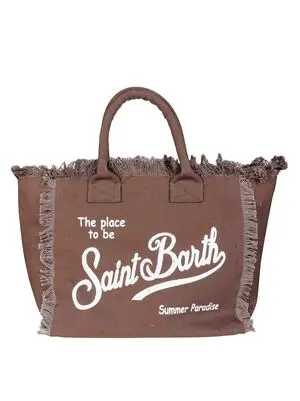 MC2 SAINT BARTH Vanity Mini Handbag - Marrone