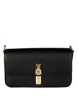 Furla Iride Mini Leather Crossbody Bag - Nero
