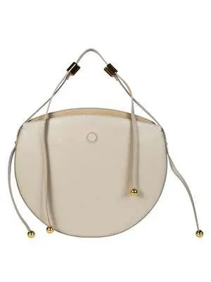 Furla Moonstone M Shoulder Handbag - Beige