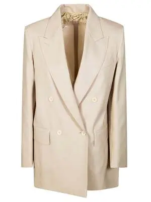 Max Mara Double-breasted Wool Blazer Jacket