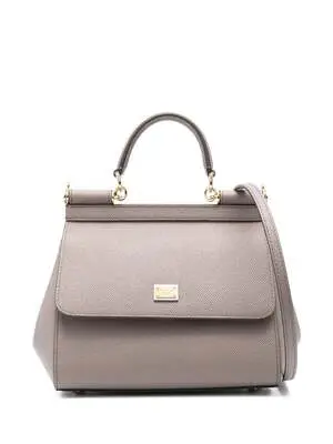 Dolce & Gabbana Dauphine Calfskin Mini Shoulder Bag - Beige