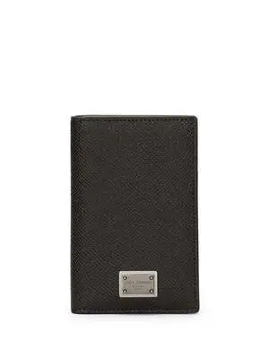 Dolce & Gabbana Dauphine Mini Bi-fold Cardholder For - Nero