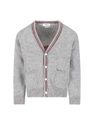 Thom Browne Wool-mohair Sweater - Grey