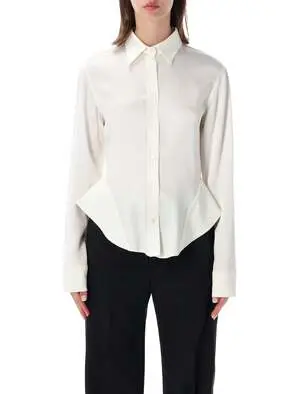 Stella McCartney Acetate-viscose Draped Shirt