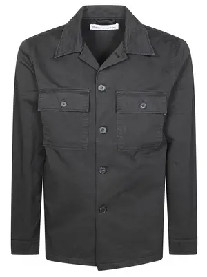 DEPARTMENT 5 Cotton Jacket Shirt - Nero