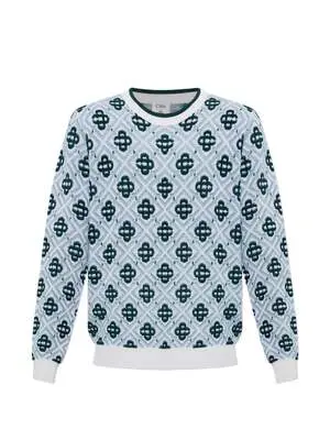 Casablanca Allover Pattern Wool Sweater - Monogram