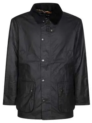 Barbour Ashby Waxed Jacket - Blu
