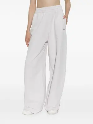 DIESEL® Wide Leg Cotton Sweatpants