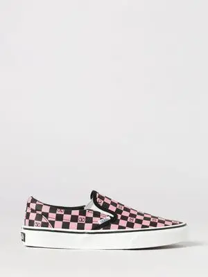 Valentino Garavani X Vans Checkered Monogram Canvas Slip-on Sneakers - Fuchsia