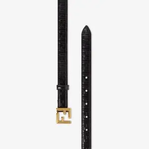 Fendi Ff Stud Buckle Belt