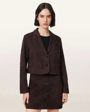 ALLSAINTS Suede Blazer