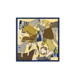 Saachi Horse Equestrian Bandana - Blue