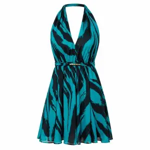 CHIARELLA Kiara Dress - Green/black