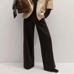 ME+EM Textured Zip Front Long Sleeve Top