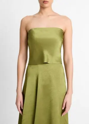 Vince Satin Convertible Top - Herbaria
