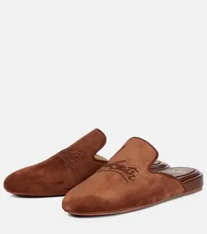 CHRISTIAN LOUBOUTIN Coolito Donna Suede Slippers