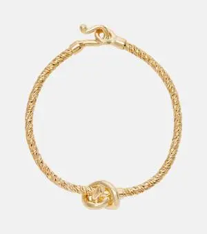 Bottega Veneta Knot -plated Sterling Silver Bracelet - Gold