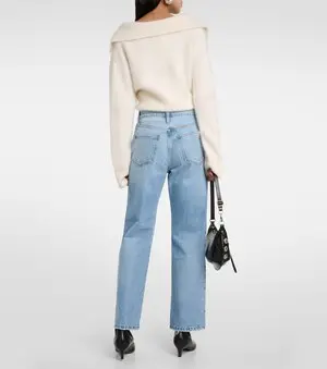 FRAME Le Jane Ankle High-rise Straight Jeans