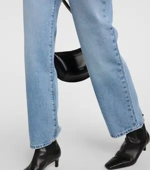 FRAME Le Jane Ankle High-rise Straight Jeans