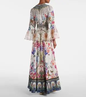 Camilla Crystal-embellished Silk Maxi Dress