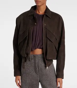 Magda Butrym Suede Jacket