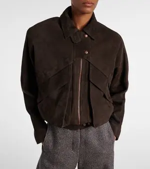 Magda Butrym Suede Jacket