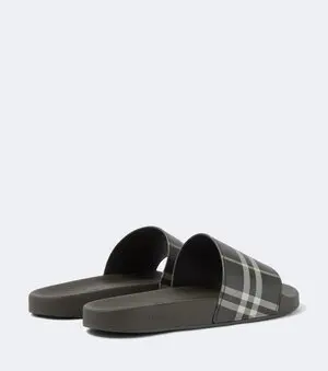Burberry Check Slides