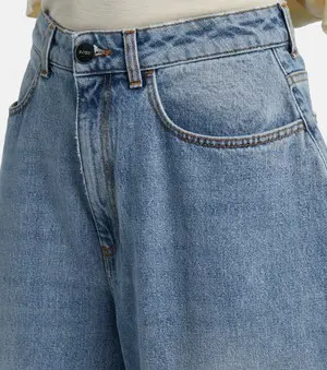 RÓHE Barrel-leg Jeans In Classic Cotton