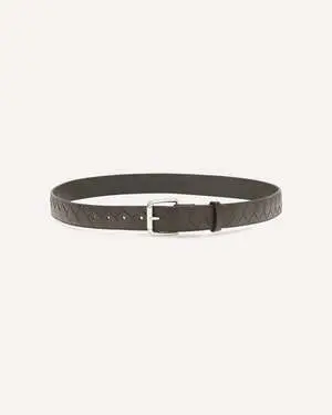 Bottega Veneta Intrecciato Woven Leather Belt