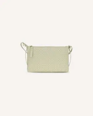 Bottega Veneta Intrecciato Shoulder Bag - Cream