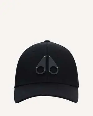 Moose Knuckles Logo Baseball Cap - Black