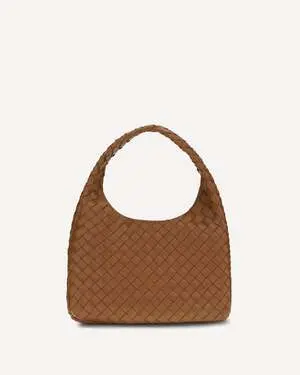 Bottega Veneta Campana Shoulder Bag - Brown