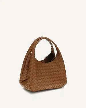 Bottega Veneta Campana Shoulder Bag - Brown