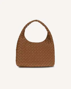 Bottega Veneta Campana Shoulder Bag - Brown