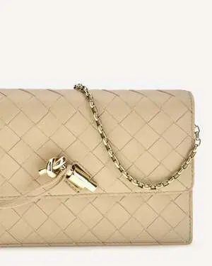 Bottega Veneta Andiamo Pouch On Chain